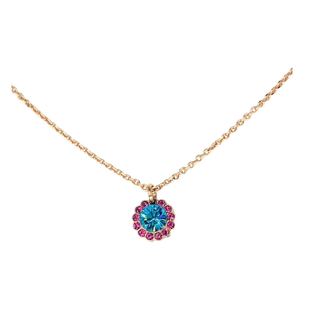Mariana Flower Pendant on Rose Gold – Shop Beautiful Online Store